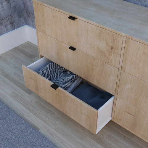 Latitude Run® 6 Drawer 59" W Double Dresser & Reviews | Wayfair